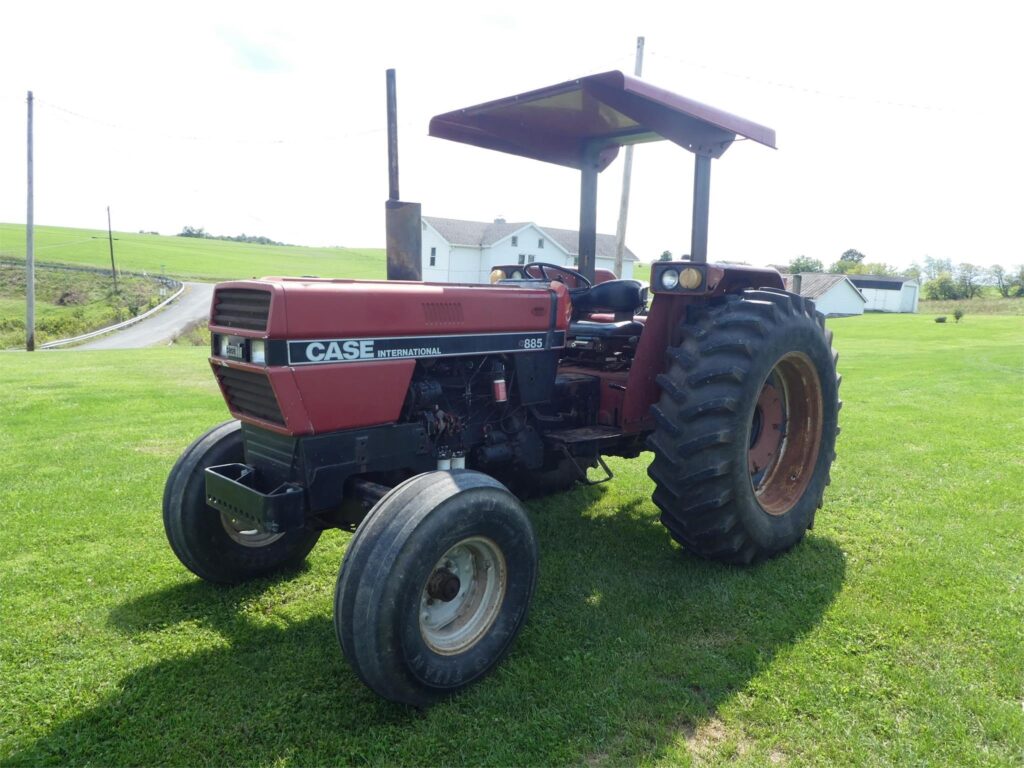 1986 CASE IH 885 TRACTOR – Agricultural Machinery